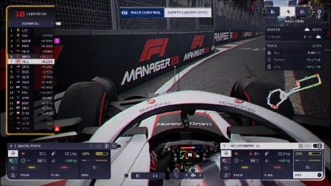 F1 manager 23 Haas Season 1 Race 4. I made a mistake in R&D. Someone ...