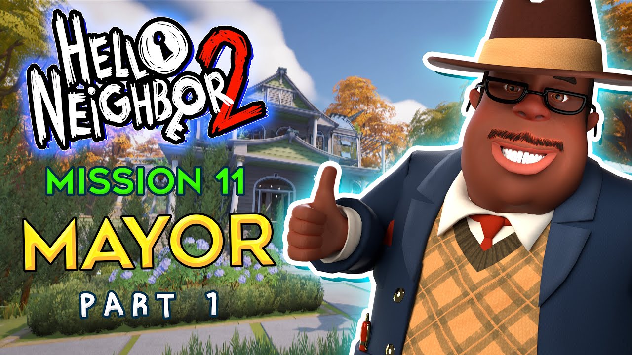 Hello Neighbor 2 The Mayor Walkthrough | Part 1 (Dog Puzzle Trophy ...