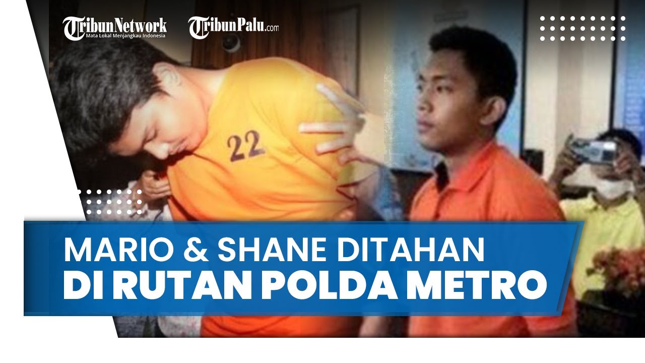 Mario Dandy dan Shane Lukas Ditahan di Rutan Polda Metro Jaya, Sel ...