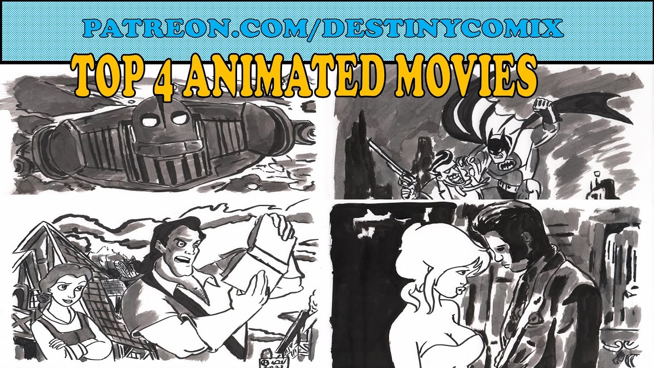 Top 4 Animated Movies - YouTube