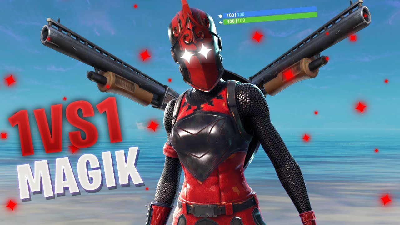JUEGO VS MAGIK en 1VS1 FORTNITE 🎮 - YouTube