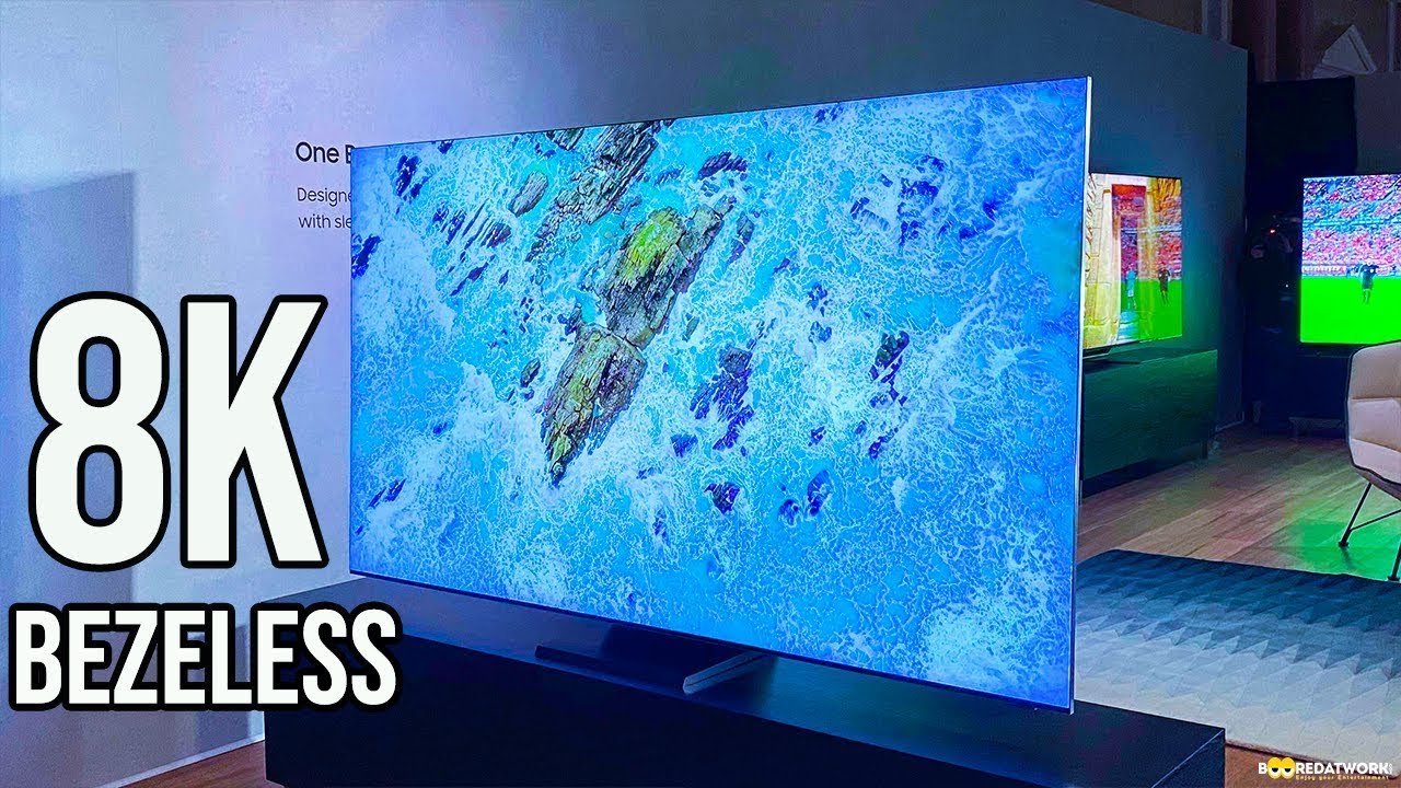 Samsung Insane Q950 8K Bezeless TV & Odyssey G9 Monster 240hz Gaming ...