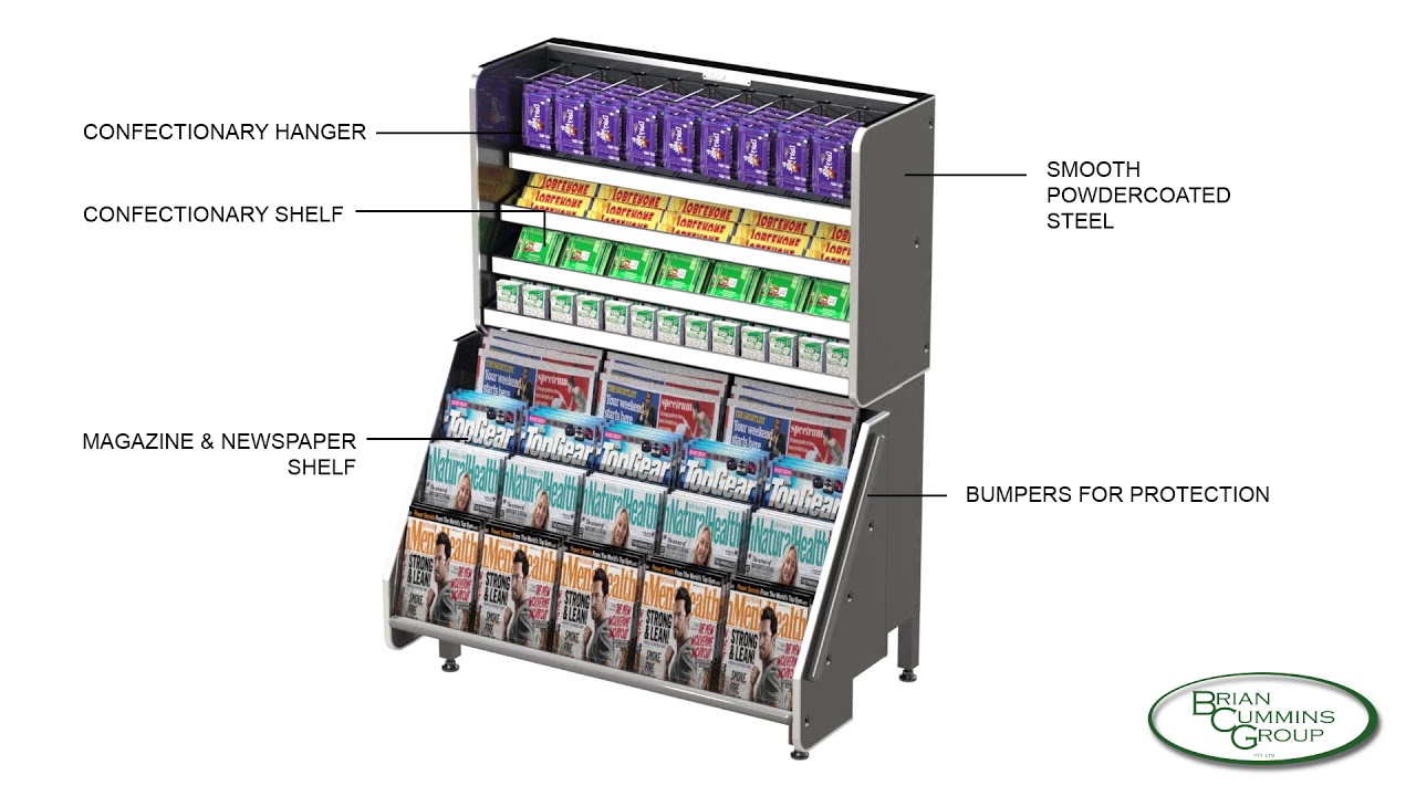Metal Confectionery Unit - YouTube