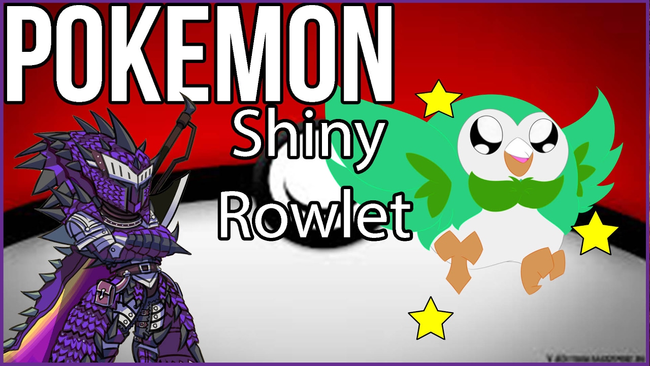 Getting Shiny Rowlet in UNDER 60!!! | Pokemon Sun & Moon Egg Breeding ...