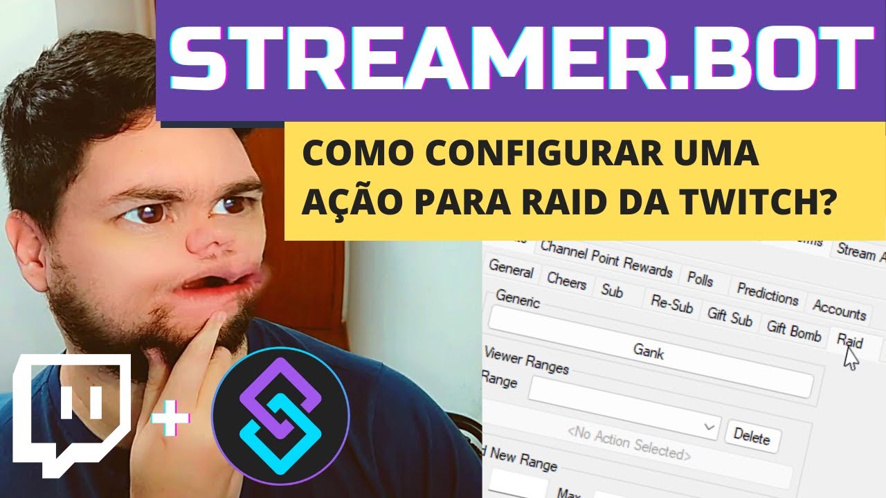 [2022] Streamer.bot - COMO CONFIGURAR ALERTA DE RAID #streamer #streambotalert - YouTube