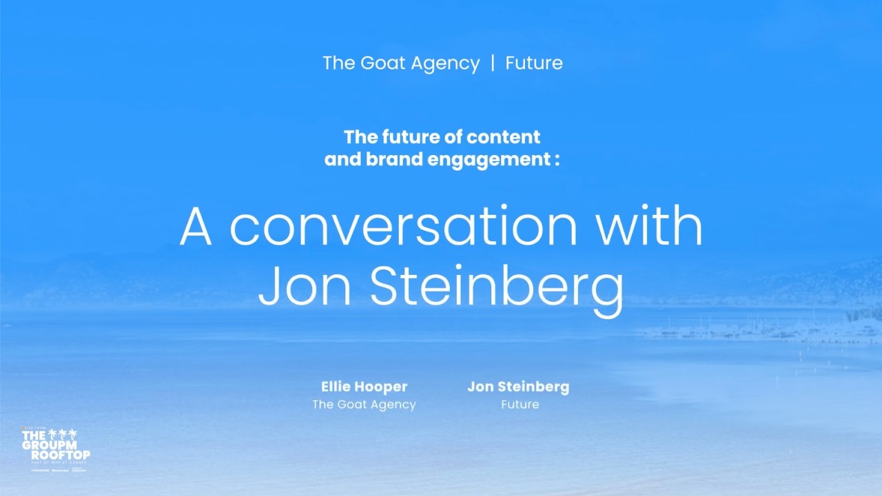 The Future of Content and Brand Engagement: A Conversation with Jon Steinberg - YouTube