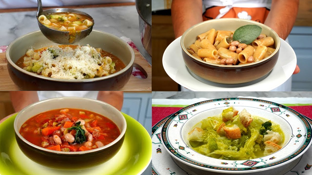 4 Ricette e Idee Per le Minestre e Zuppe da Fare in Estate - YouTube