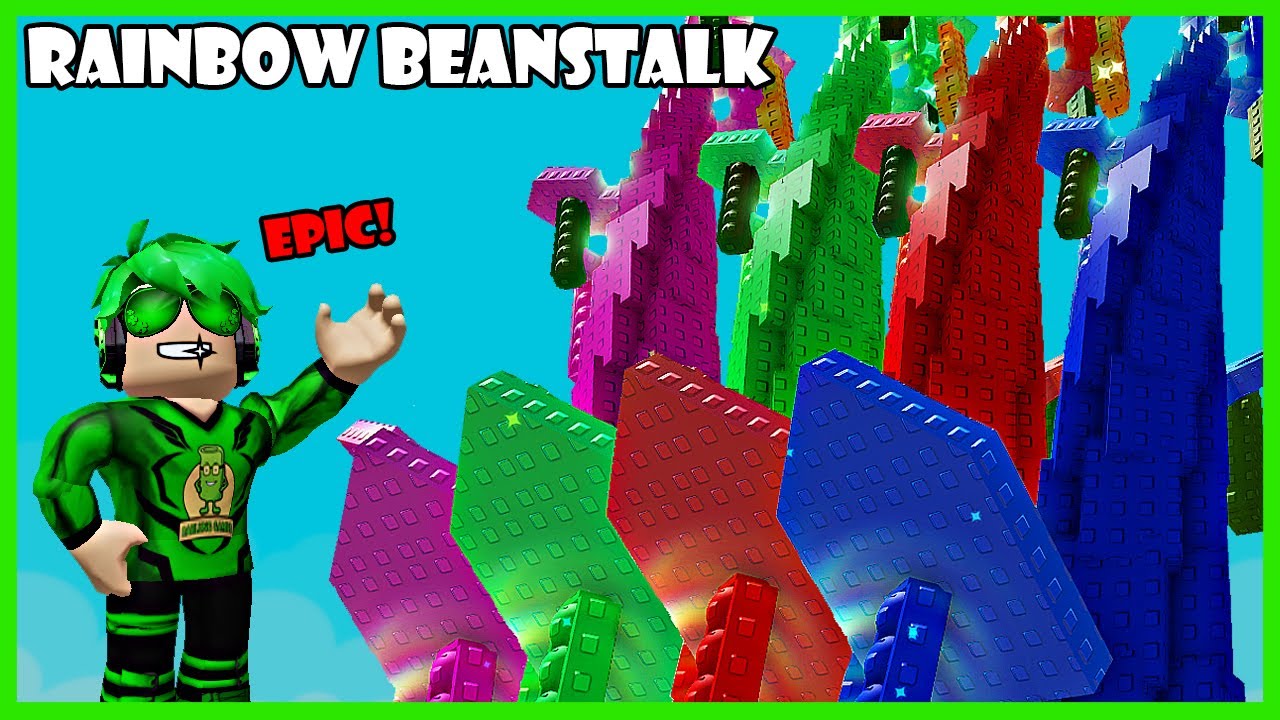 WOW! Aku Mendapatkan Tanaman Super Langka Rainbow Beanstalk - Roblox ...