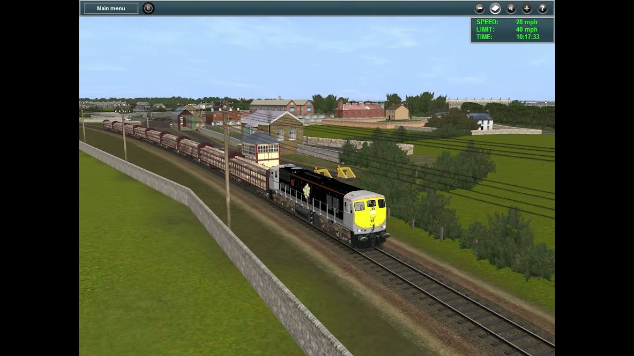 Iarnród Éireann Class 071 - Trainz 2012 - YouTube