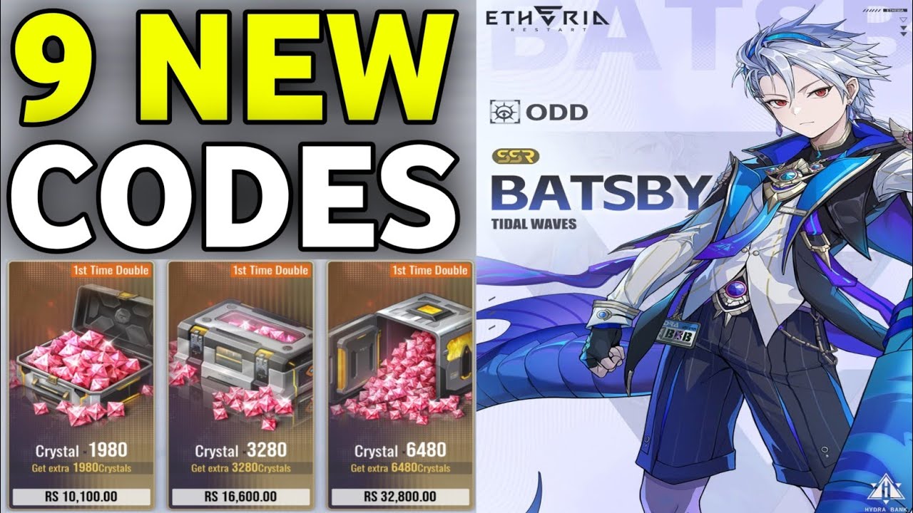 Update⚡Etheria Restart Gift Codes 2025 & Gameplay| Etheria Restart Codes - How to Redeem Code ...