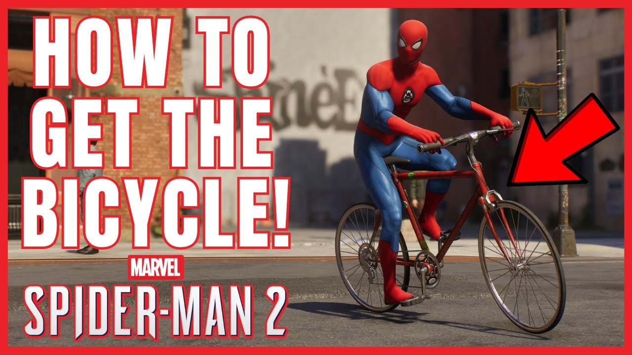 How To Get The Bicycle in Spiderman 2! | Use in Freeroam! - YouTube