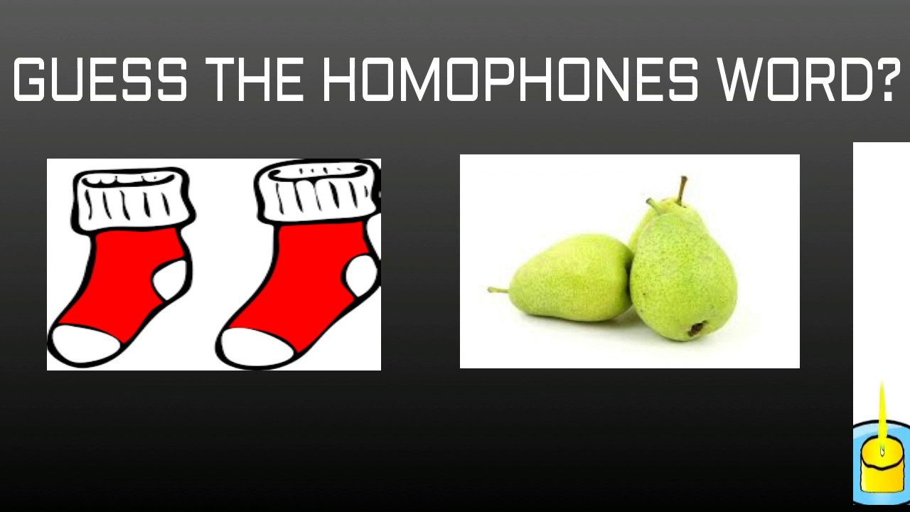 GUESS THE HOMOPHONES PART-3|PLAY&LEARN|GUESS WHAT? - YouTube
