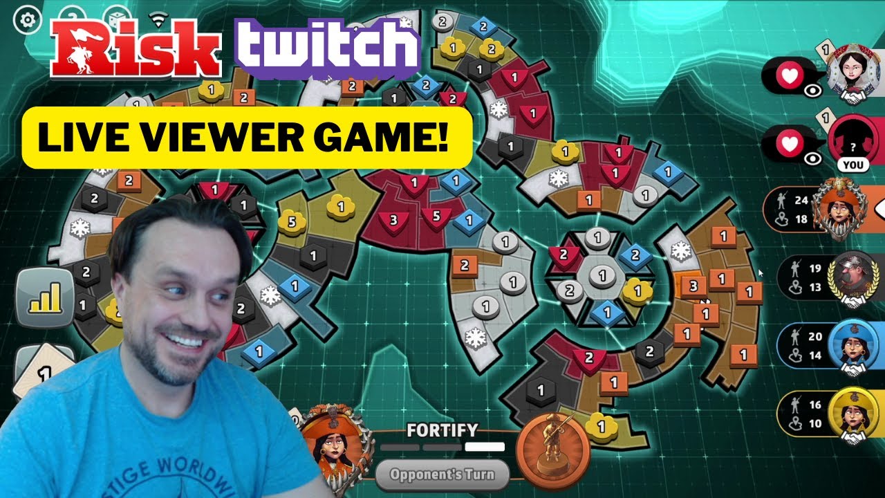RIsk: Live on Twitch viewer game! Progressive Spaceport Sigma - YouTube