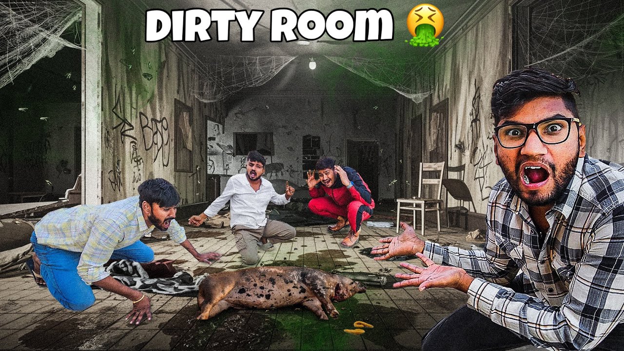 World’s Dirtiest Room Ever 😩- Can We Survive In This Room? 🤮- 24 घंटे ...