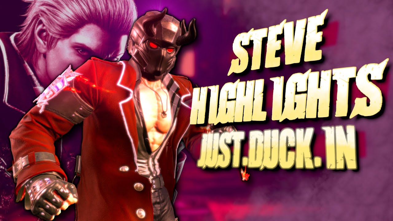 When DUCKING Works as Attended | STEVE HIGHLIGHT | Tekken 8 - YouTube