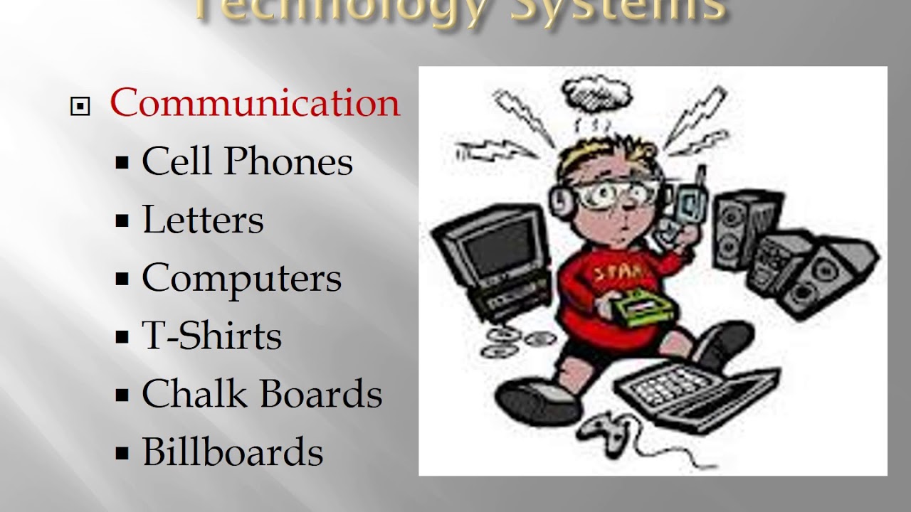 The Seven Systems of Technology - YouTube