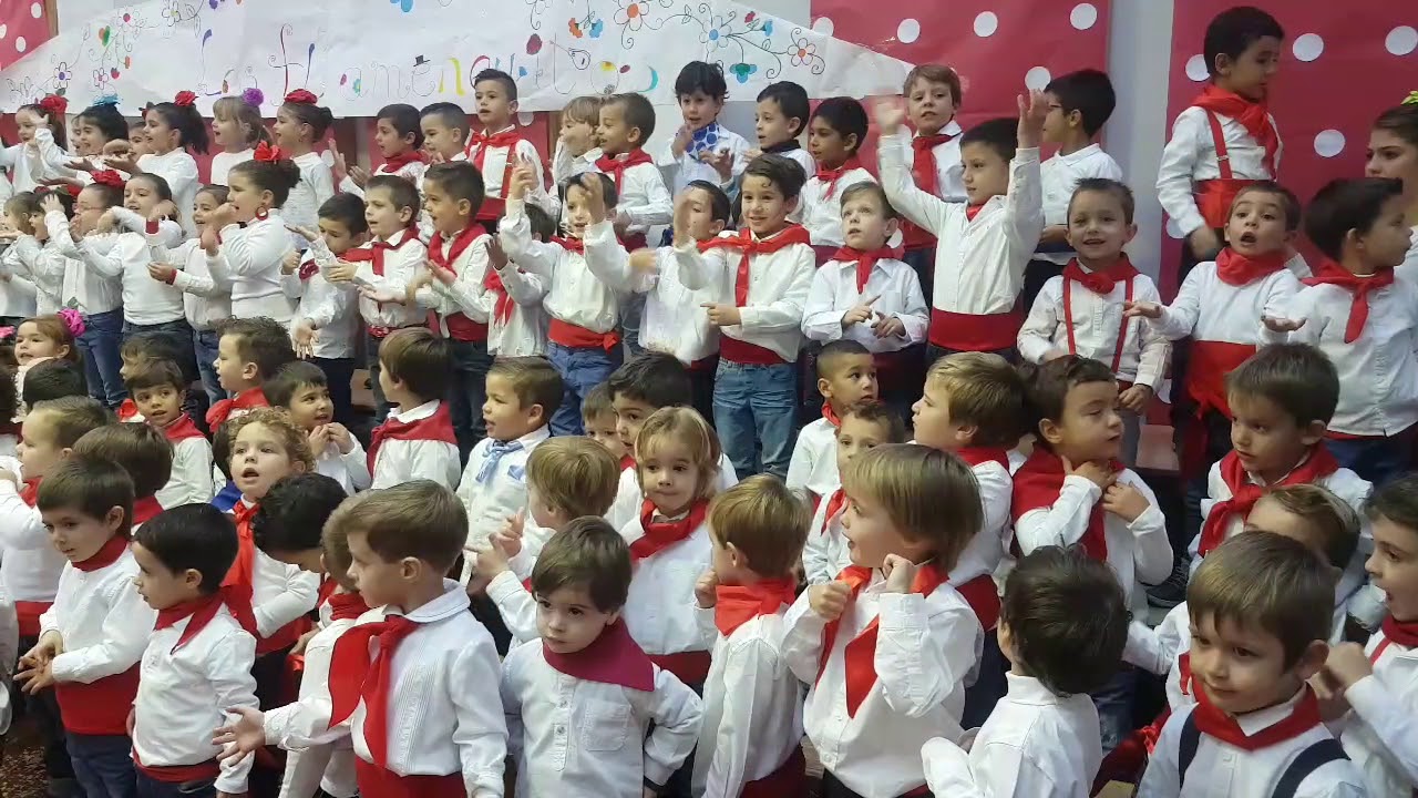 Flamenco en las aulas del colegio Navas de Tolosa - YouTube
