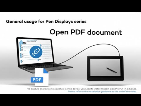 Wacom Pen Displays How to set up and Solutions - YouTube