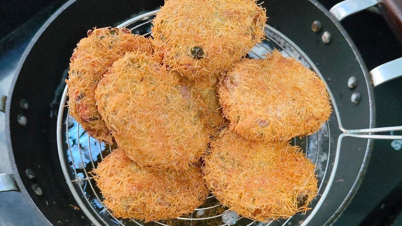 Chicken Russian Cutlet Recipe | Chicken Kabab Recipe | Russian Kebab ...