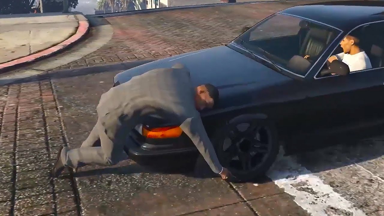 Taxi Drivers Are The Most Fearless NPCs In GTA 5 (Fact) - YouTube