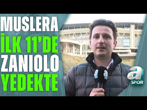Galatasaray-Kasımpaşa Maçında Muslera İlk 11'de, Zaniolo Yedek Kulübesinde / A Spor / Maç Günü