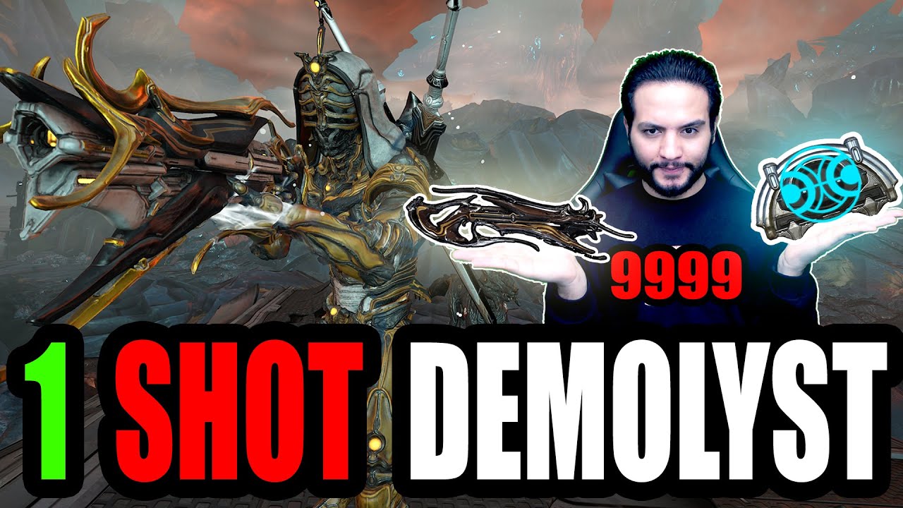 How To One Shot Level Cap Demolyst 9999 | Lua's Prey Arcane Rise Felarx Edition @Warframe - YouTube