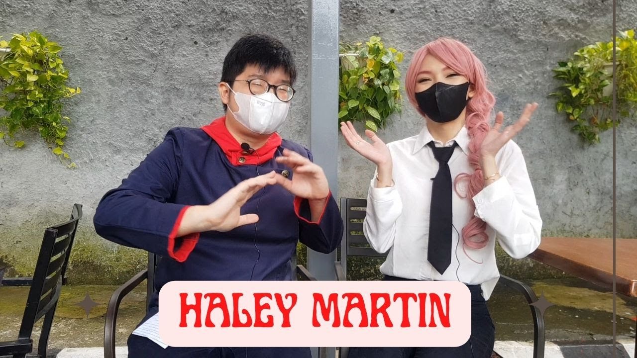 PERTAMA KALI COSPLAY MENJADI MAKIMA LANGSUNG HEBOH ft.HALEY MARTIN ...