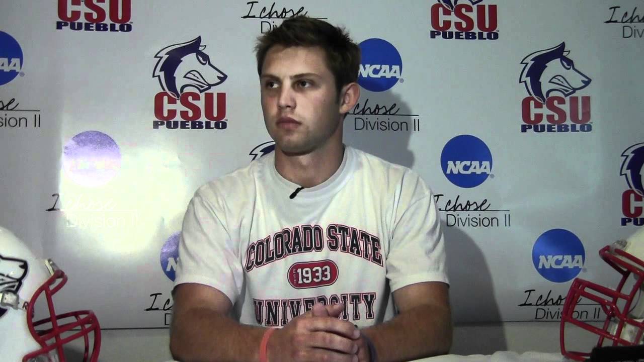 2011 CSU-Pueblo Football Media Day: Ross Dausin - YouTube
