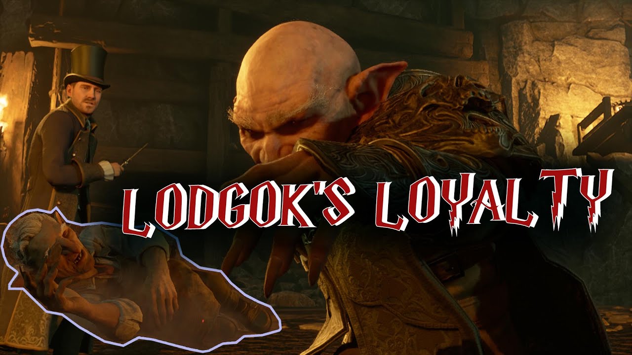 Hogwarts Legacy : LODGOK'S LOYALTY 💀 - YouTube