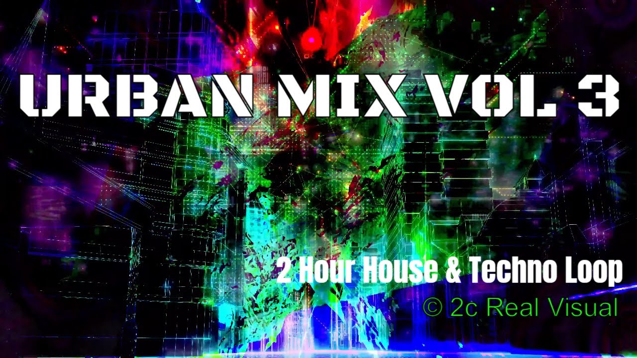 MUSIC MIX 2024 - EDM Urban Mix Vol 3 - House and Techno Loop in 4K ...