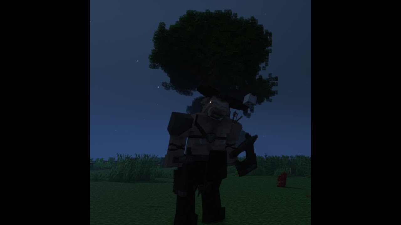 Showcase of Satyrs and Tree spirits MythicMobs Model Engine - YouTube
