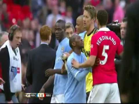 Rio Ferdinand Vs Balotelli - هوشة بالوتيلي مع ريو فرديناند - YouTube