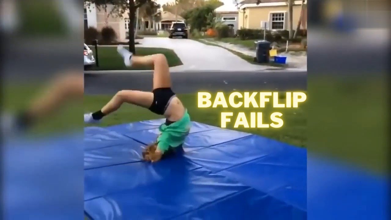 Backflip Fails Compilation - YouTube