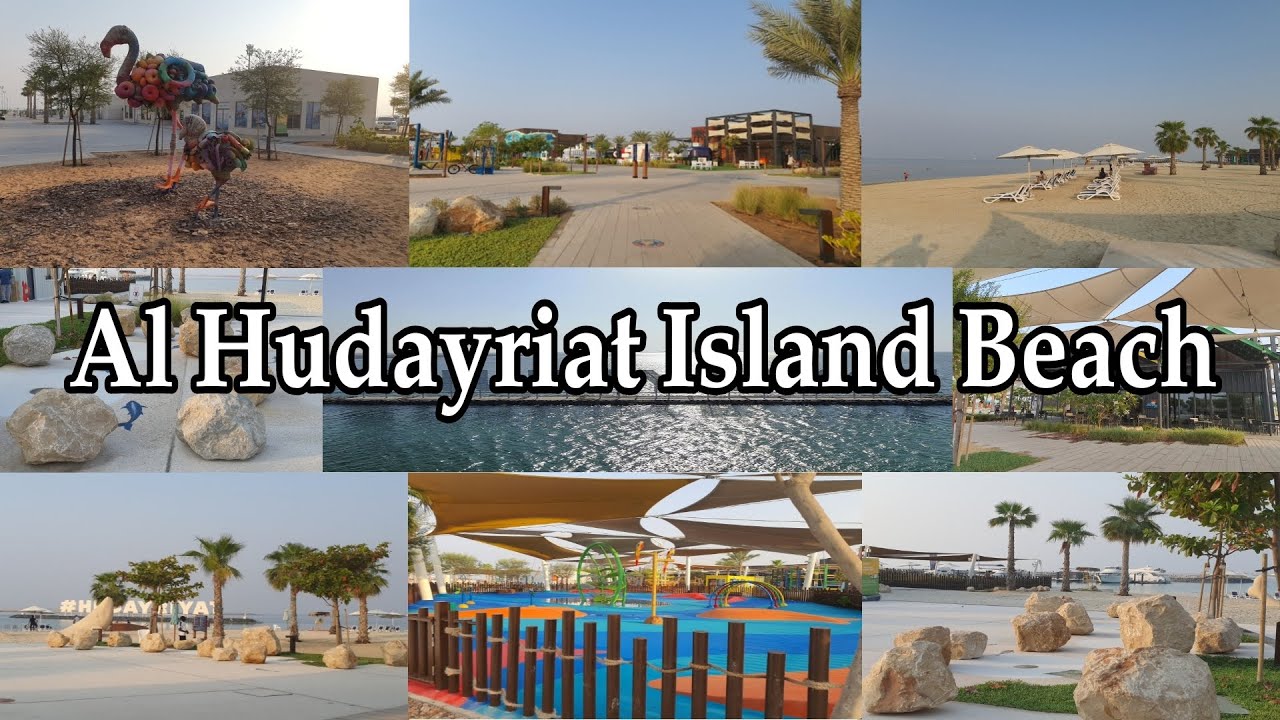 Al Hudayriyat Island Beach Abu Dhabi - YouTube