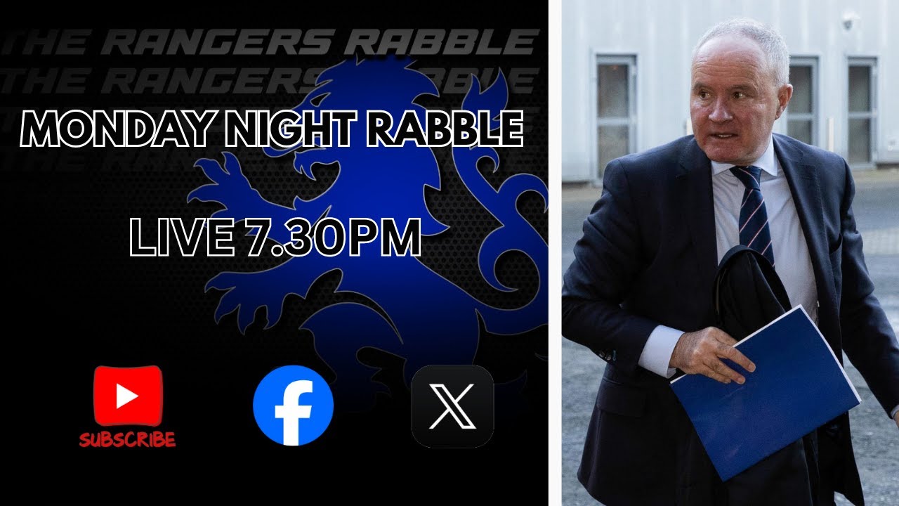 John Bennett Speaks 🗣 | Monday Night Rabble - Rangers Rabble Podcast ...