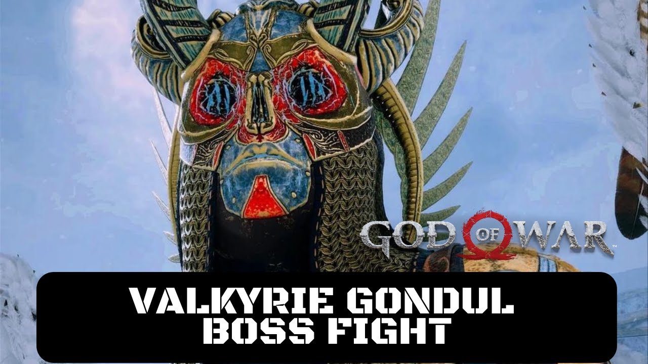God of War (2018) Valkyrie Gondul (Muspelheim) - YouTube