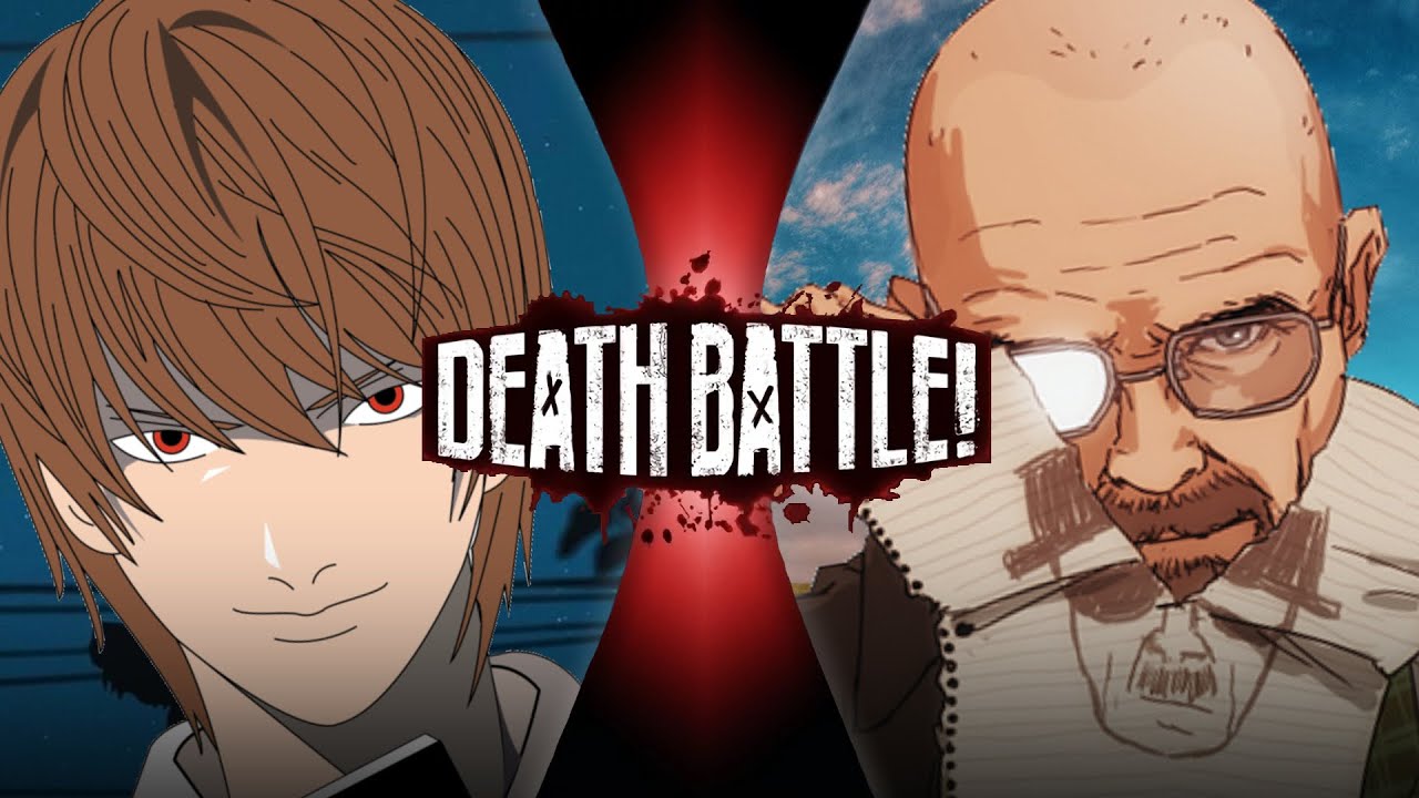 Light Yagami Vs Walter White(Death Note Vs Breaking Bad) Death Battle ...