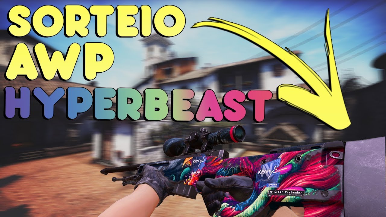 SORTEIO DE UMA AWP HYPERBEAST + ETIQUETA DE NOME - COMO PARTICIPAR ...