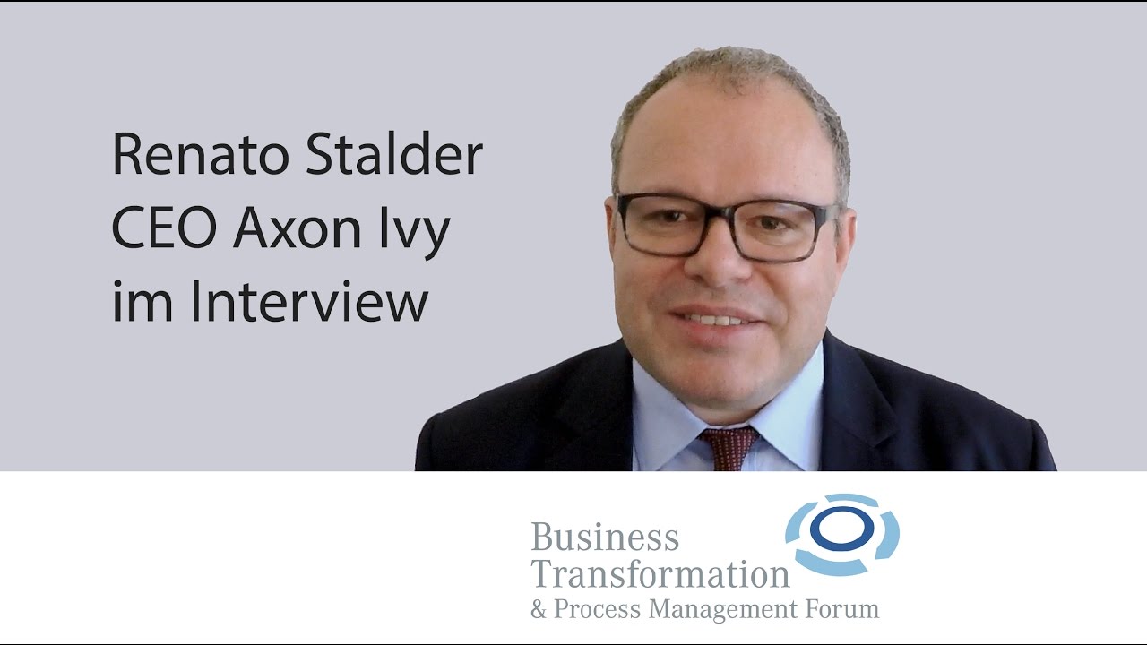 Interview mit Renato Stalder, CEO Axon Ivy - YouTube