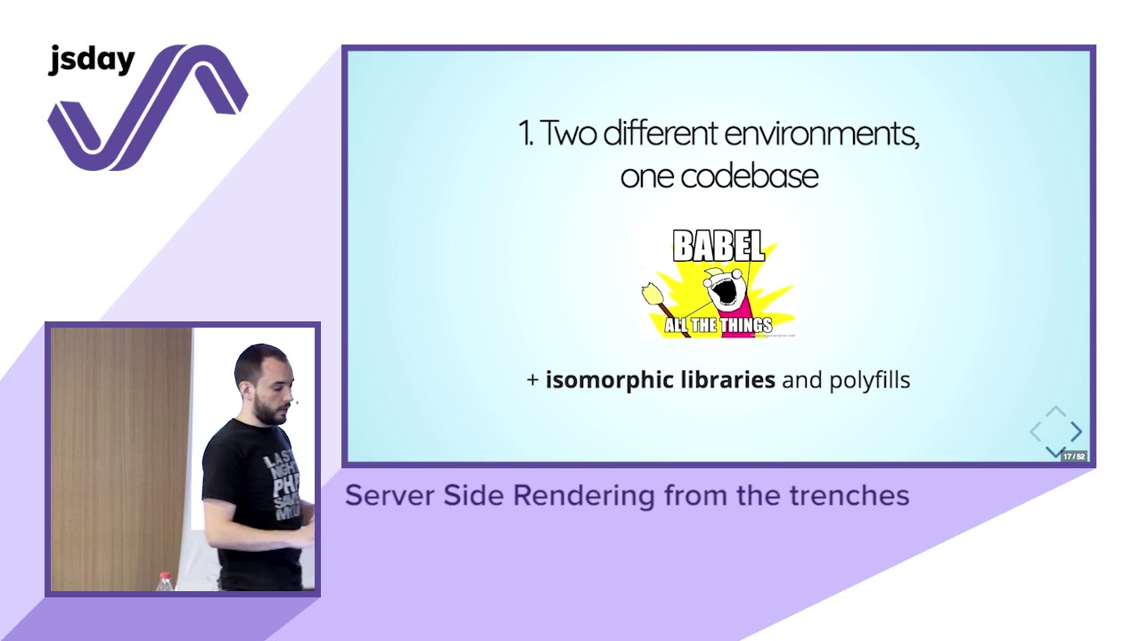 William Durand - Server Side Rendering from the trenches - jsday 2018 ...