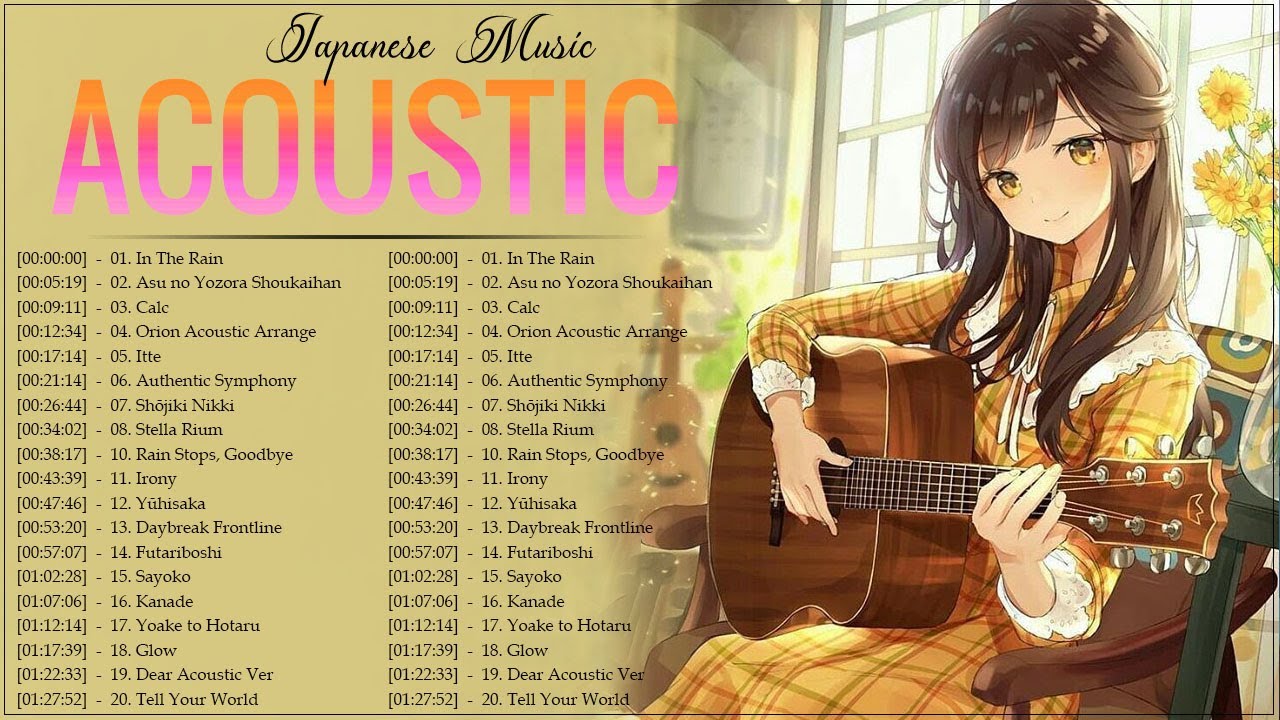 Best Of Acoustic Japanese Songs 2023 | Greatest Hits Of Acoustic ...