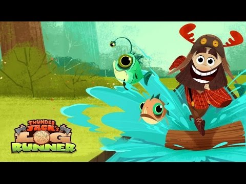 Thunder Jacks Log Runner - Android Game-play HD - YouTube