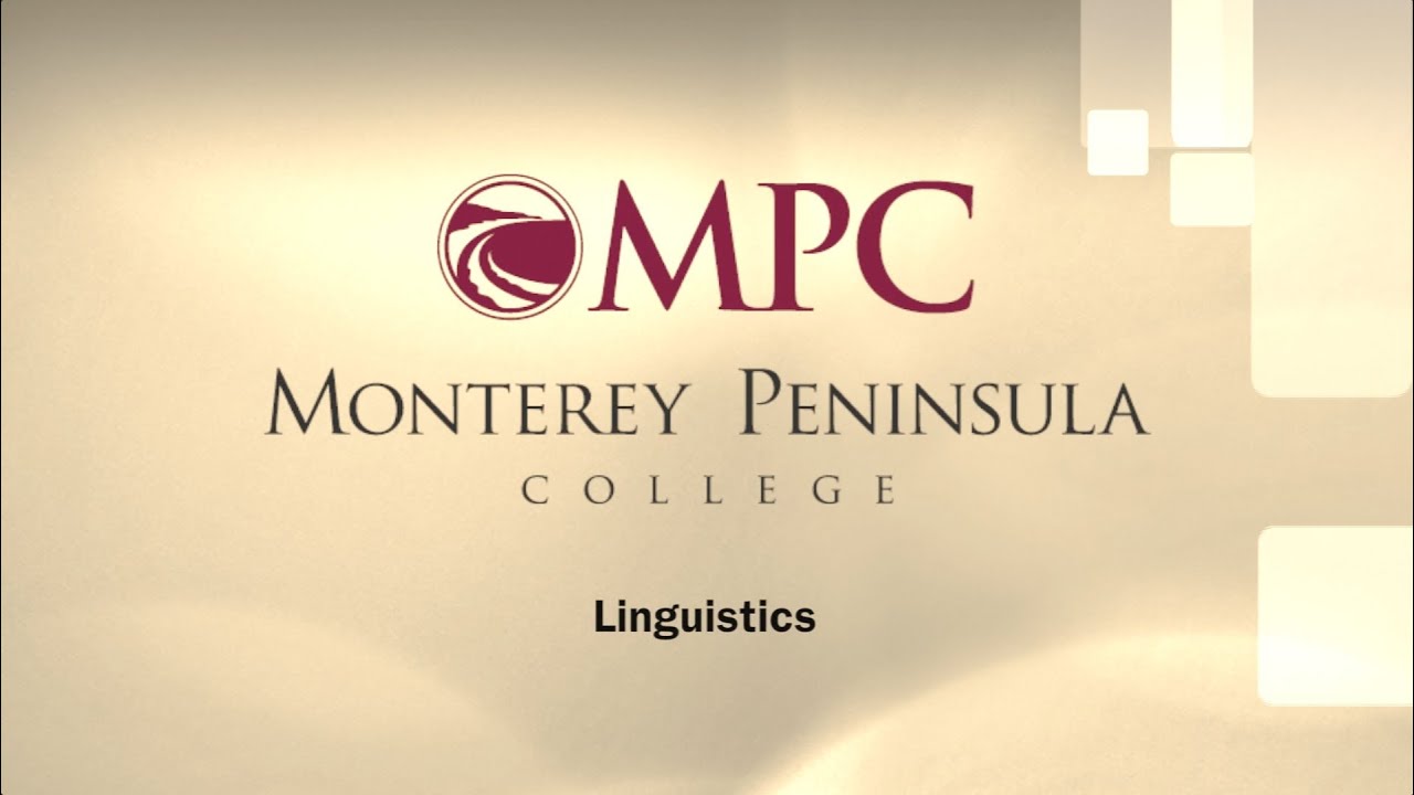 MPC Linguistics Courses - YouTube