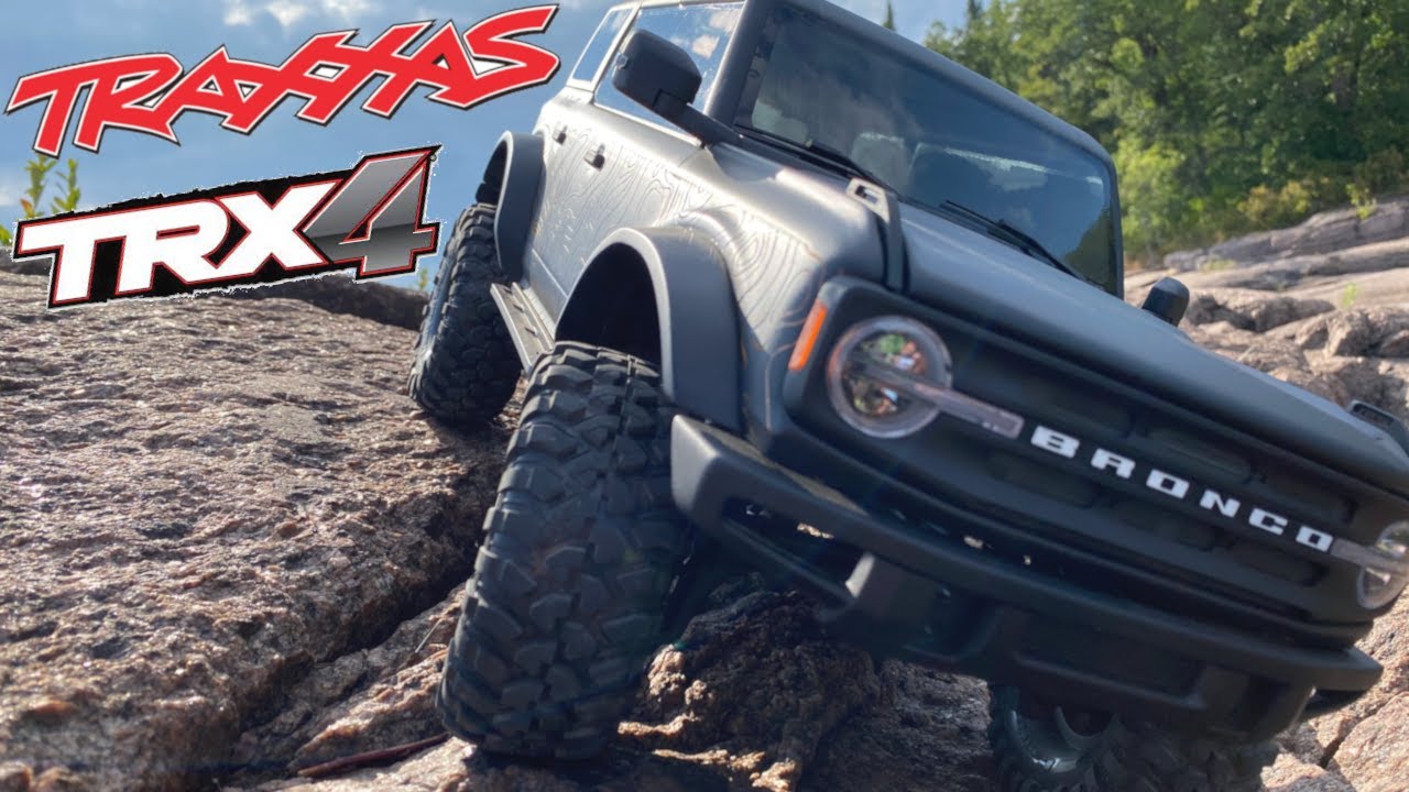 TRAXXAS TRX4 BRONCO RTR: Unboxing, Custom Paint, and Trailing - YouTube