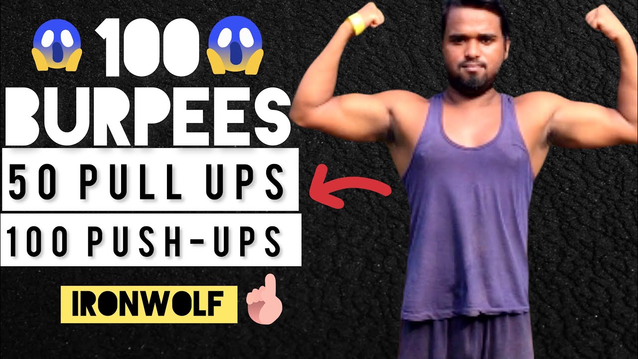 DAY 16 OF 🔥IRON WOLF JULY 2021 CHALLENGE —100 6CT BURPEES,50 PULL UPS+ ...