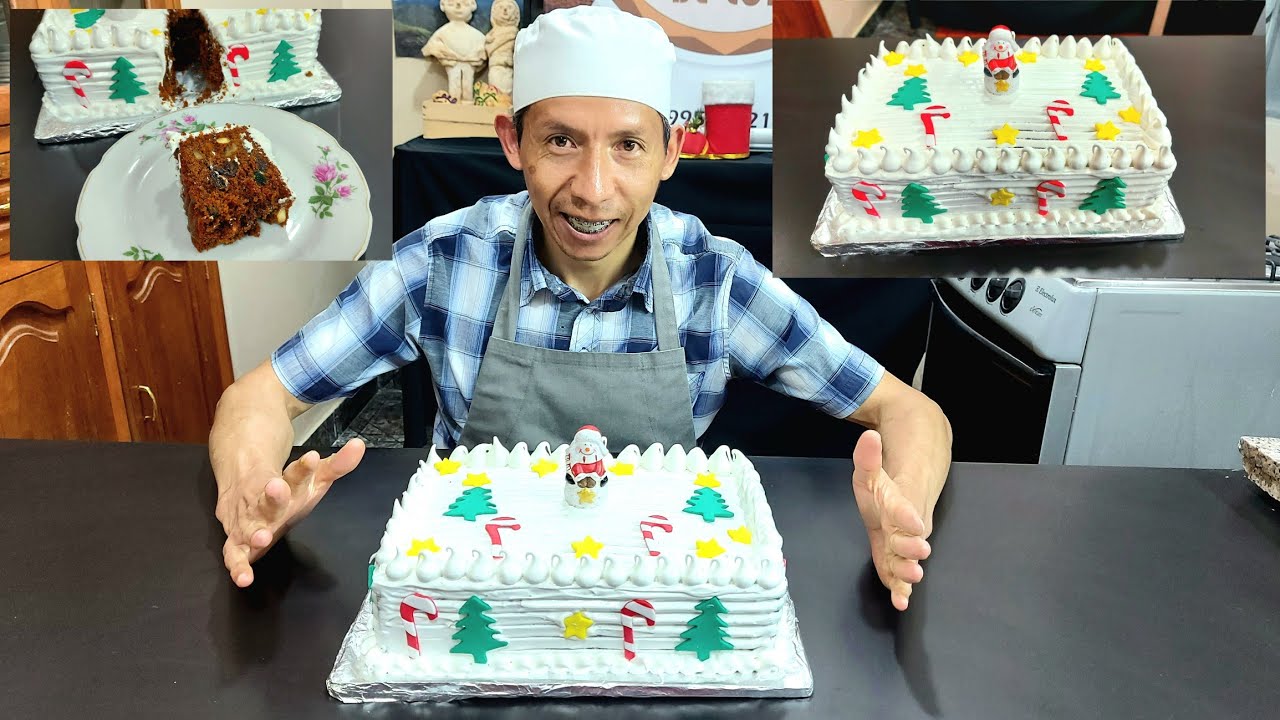 Esta Torta Navideña te va Encantar (con el toque de Luis) Ecuador - YouTube