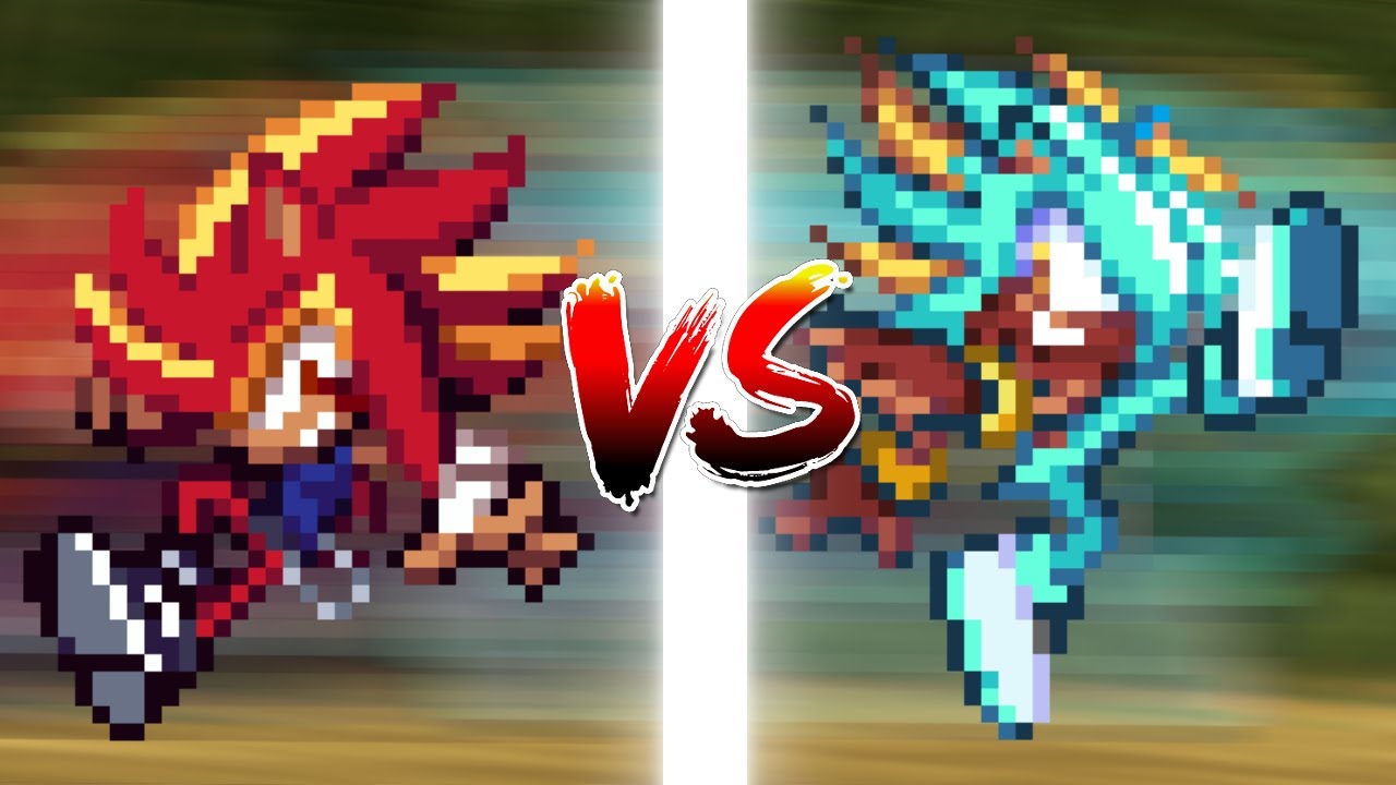 Jamic Vs Blue - Sprite Animation - YouTube