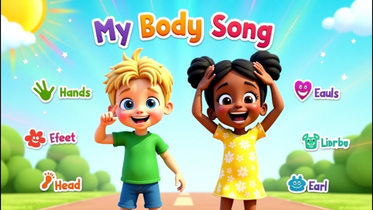 My Body Song – Vücudumu Tanıyorum | Fun Kids Song About Body Parts ...