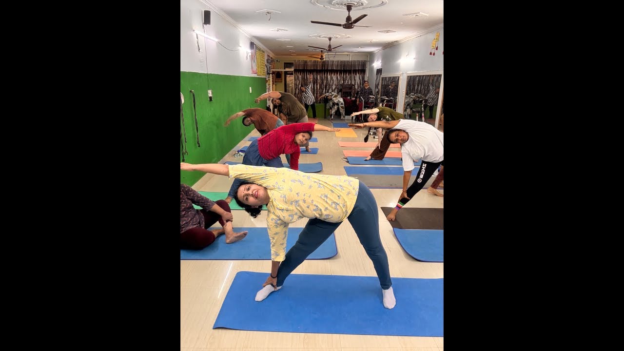 Energetic yoga session by Dr. Sandhya...learn basic movements of ...