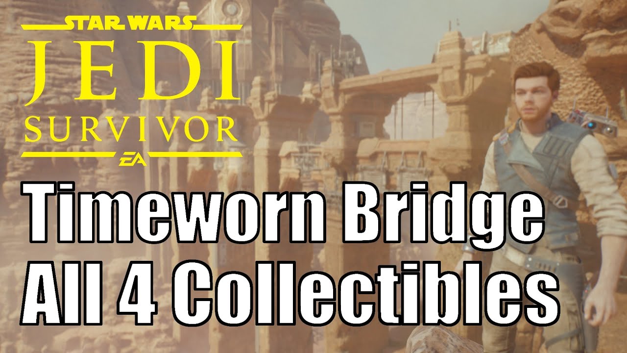 Timeworn Bridge All Collectibles - Star Wars Jedi Survivor - YouTube